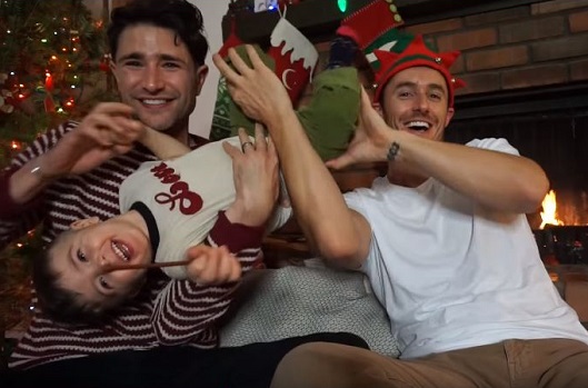 VJBrendan.com: Matt Dallas & Husband Blue Hamilton Adopt a Son!