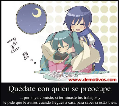 Desmotivaciones de Amor: Quédate con quien se Preocupe por si ya ...