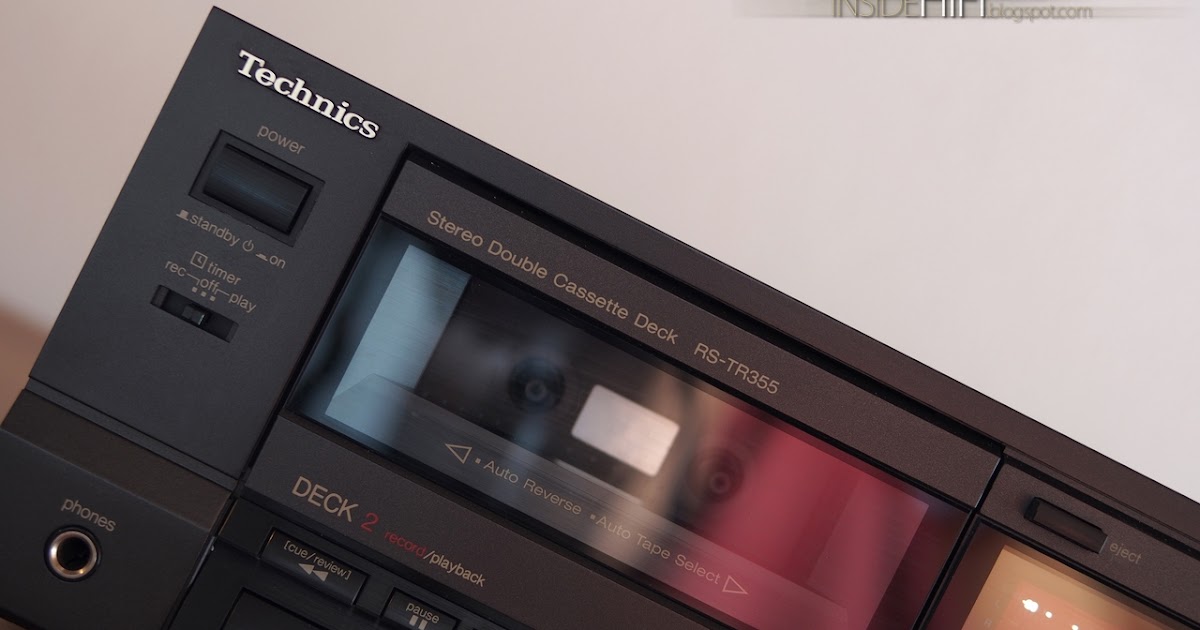 Inside Hi-Fi: Technics RS-TR355 (RS-TR355EG-K)