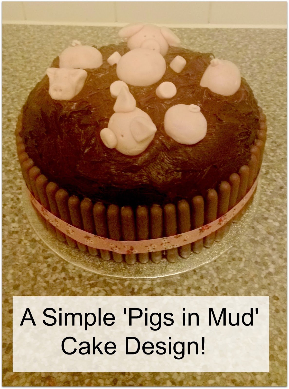 Easy Cake to Decorate: Pigs in Mud | The Parent Game