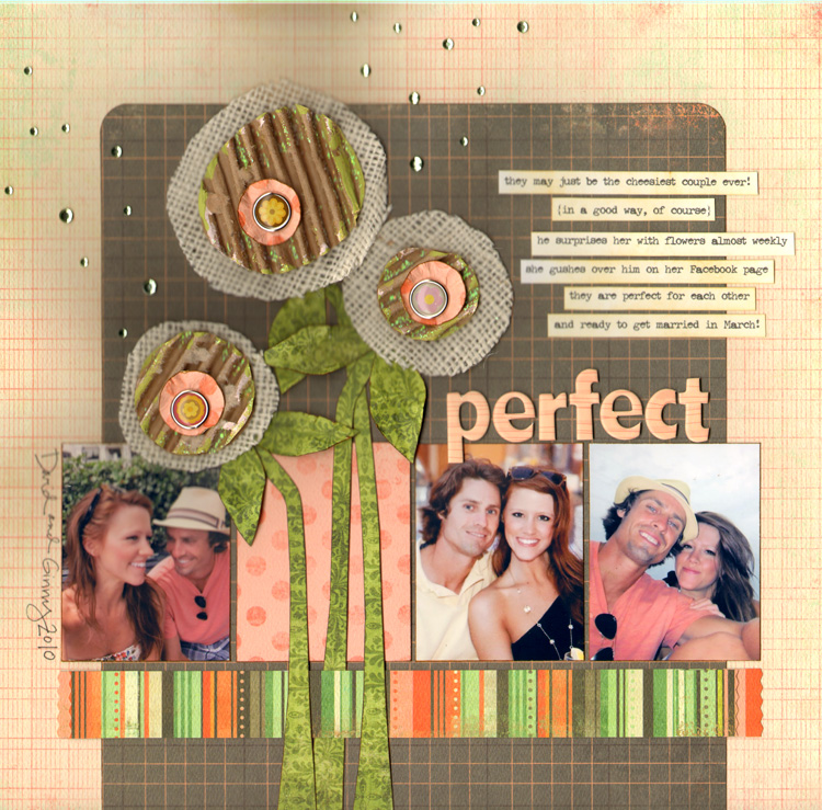 WARNING: It's a crazy mess of scrapbooking, corny jokes, possibly funny ...