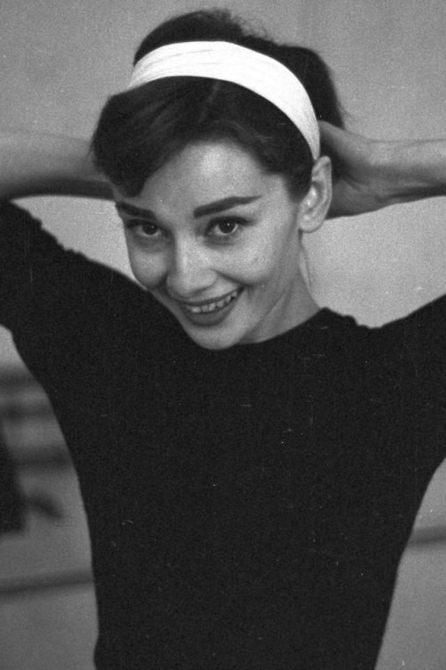 Behind the Scenes Photos From Audrey Hepburn Dance Rehearsal for “Funny ...