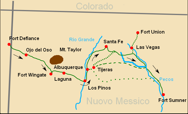 Wild West History: The Navajo Long Walks, the Bosque Redondo, and the ...