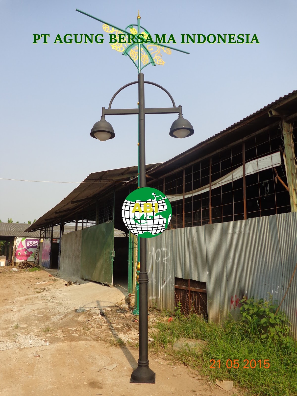 PT ABI - Daftar Harga Jual Tiang Lampu Taman Antik Jalan Minimalis ...