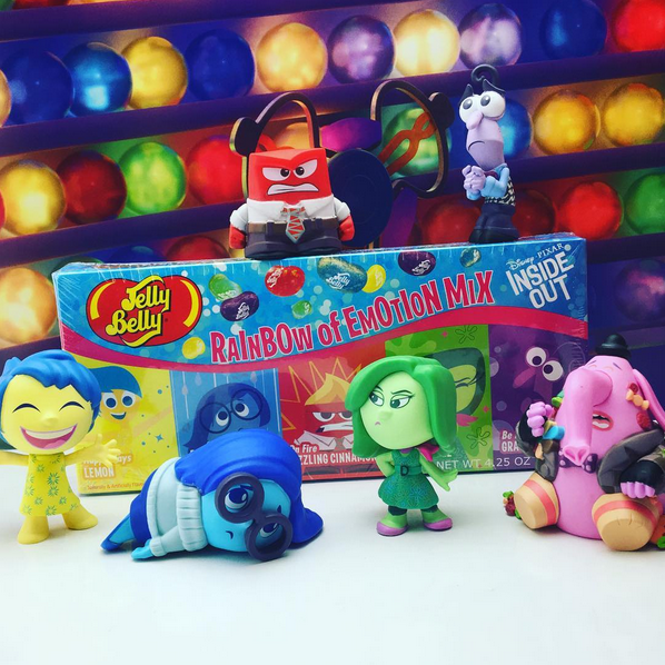 Dan the Pixar Fan: Inside Out: "Rainbow of Emotion" Jelly Beans
