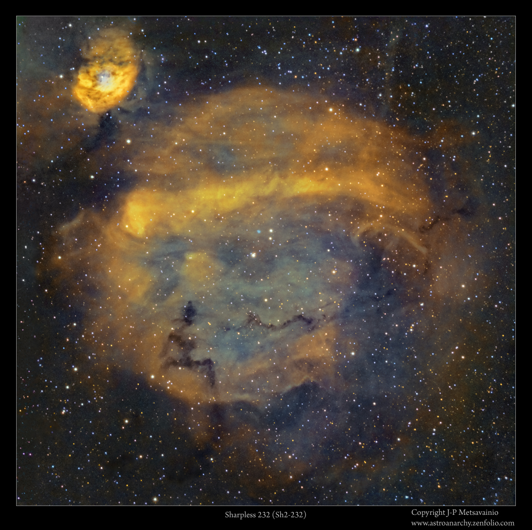 Astro Anarchy: Sharpless 232 (Sh2-232) and companions in Auriga