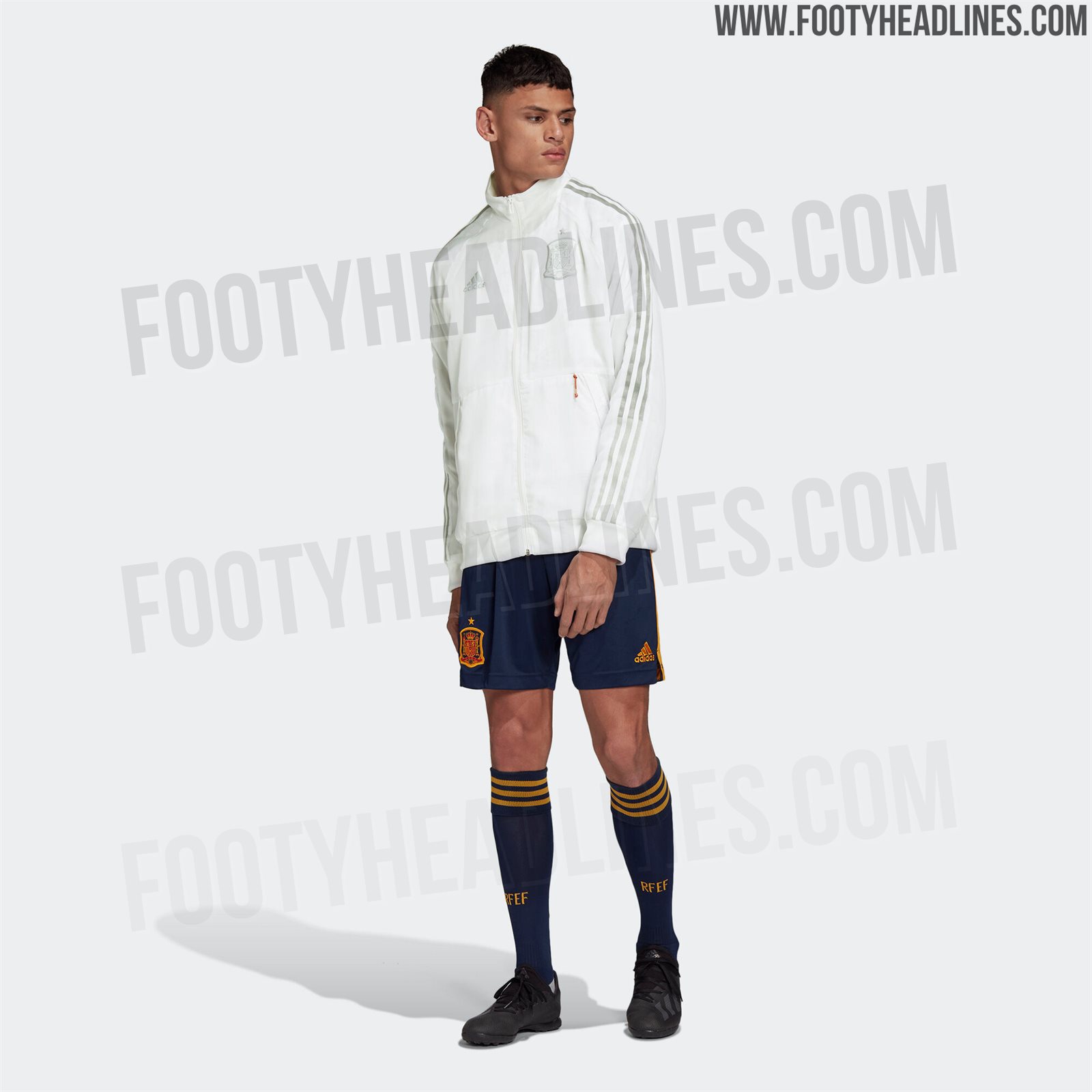 Reflective 'Whiteout' Adidas Spain Euro 2020 Jacket Leaked - Footy ...