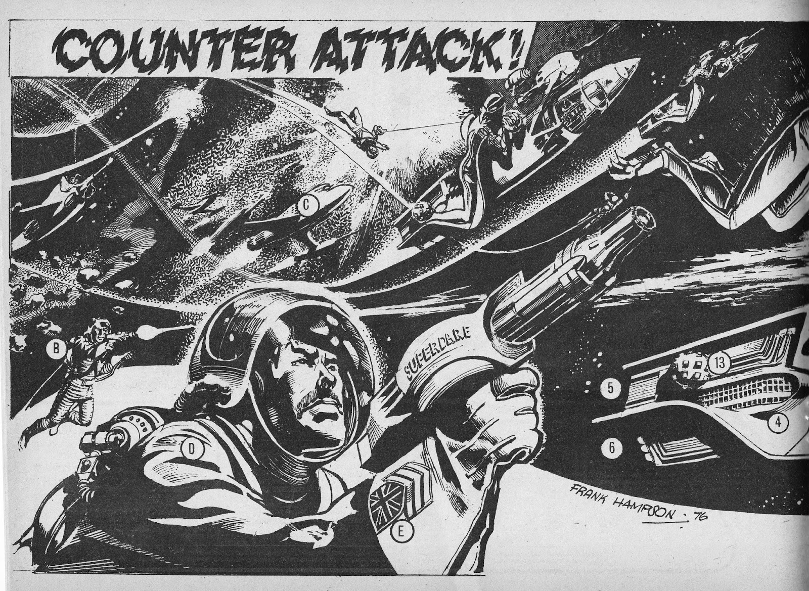 STARLOGGED - GEEK MEDIA AGAIN: 1977: FRANK HAMPSON IN SPIDER-MAN ...