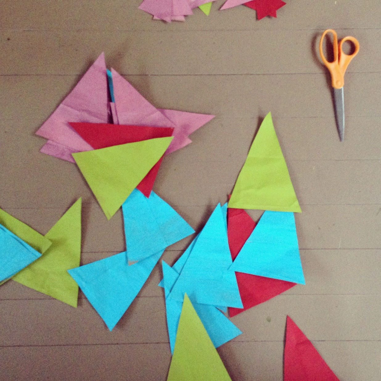 red bird crafts: Garden Party Bunting