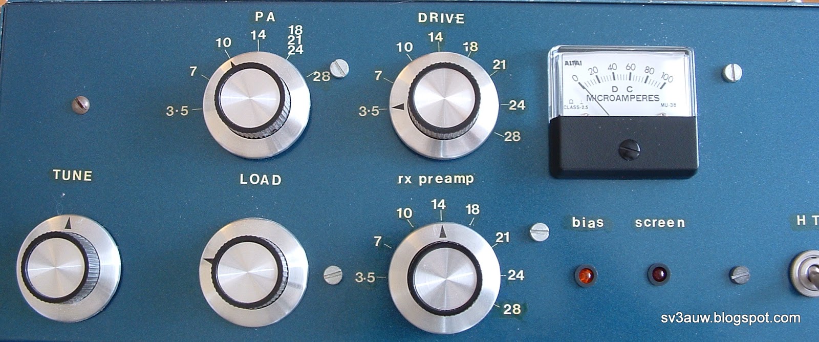 sv3auw: 2 x 6146B HF linear amplifier