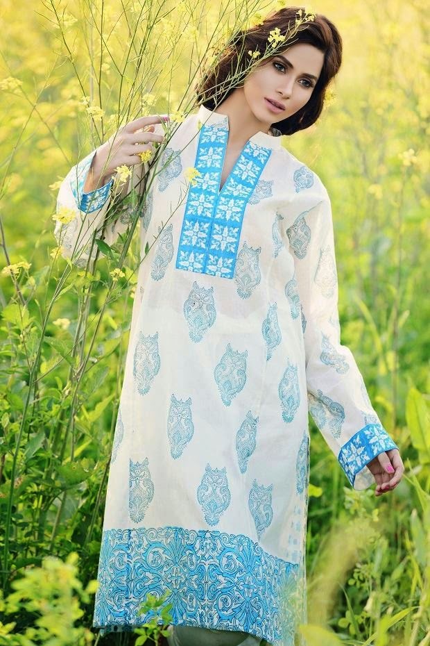 Zahra Saeed Spring-Summer 2014 Collection | IVY by Zahra Saeed Lawn ...