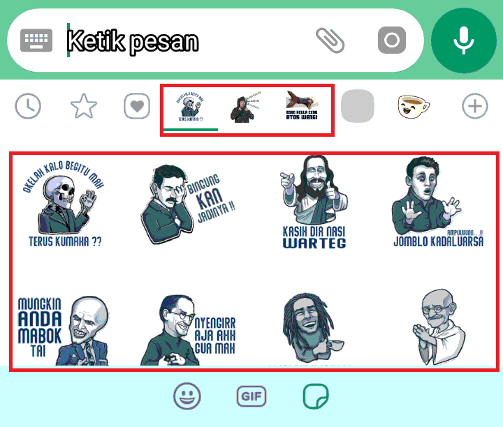 37+ Inspirasi Top Stiker Keren Untuk Whatsapp