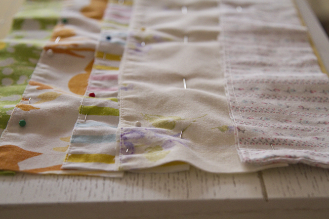 Black And White And Loved All Over: Stuff I Made: Pillowcase Trim Skirt