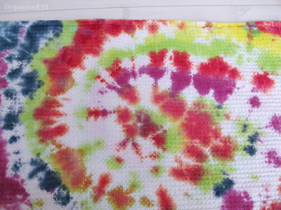 Tie Dye Dish Towel | Munchkins and Mayhem