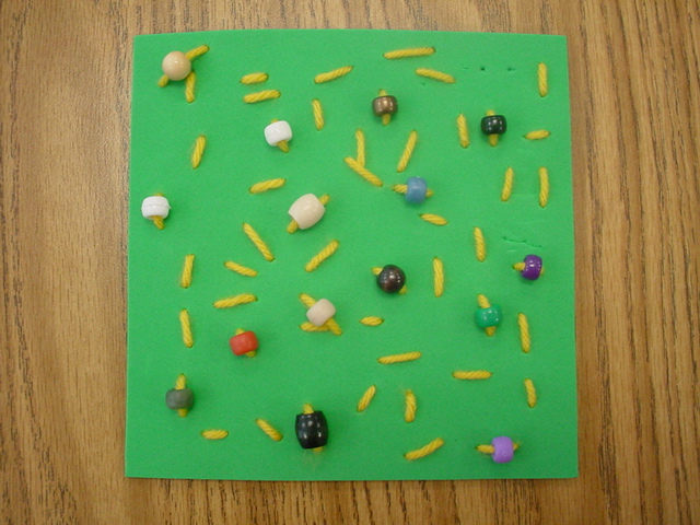 Mrs. Knight's Smartest Artists: First grade update: stitching and paper ...