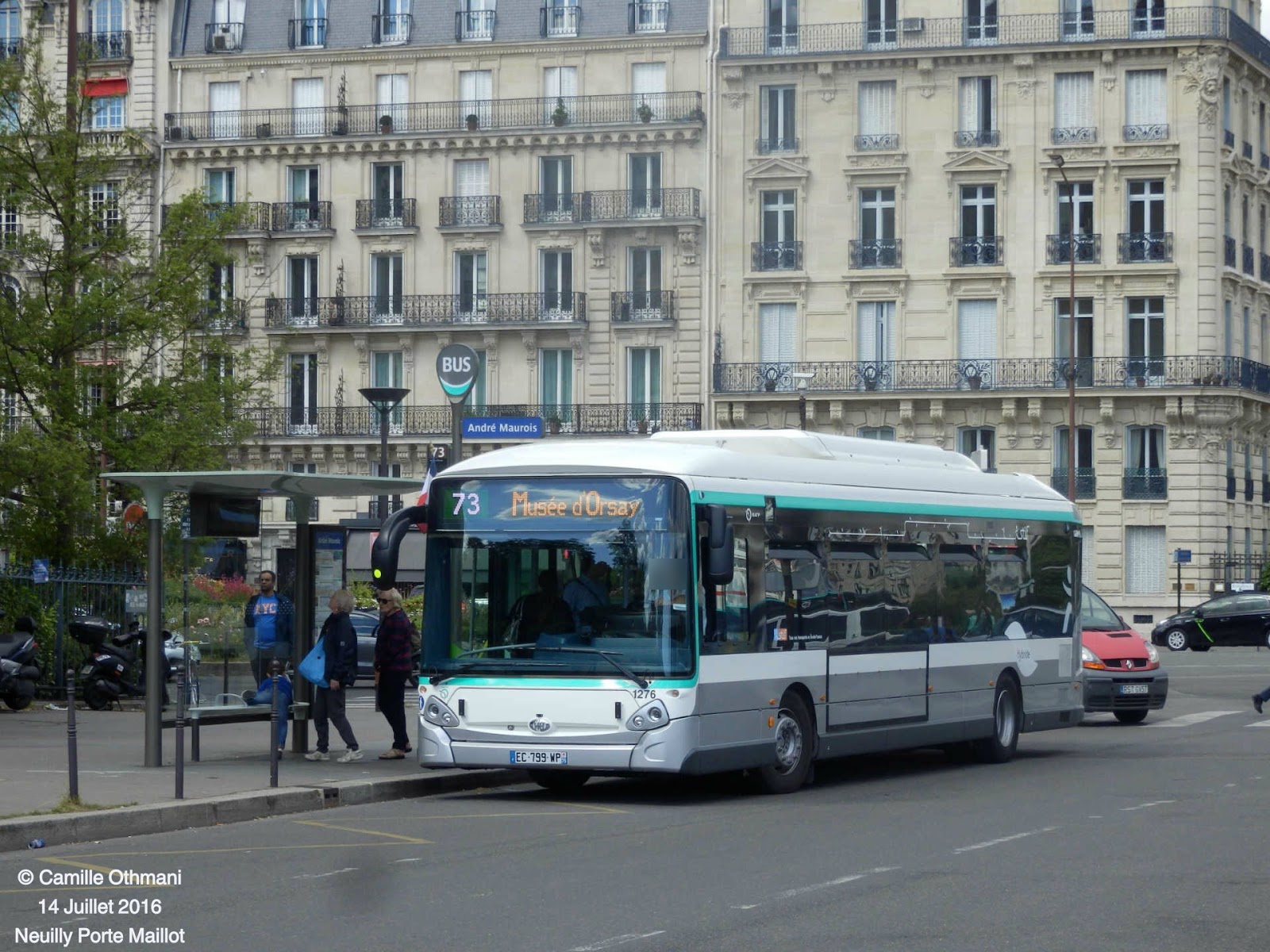 Changement de matériel pour la ligne 241 du centre bus de Nanterre