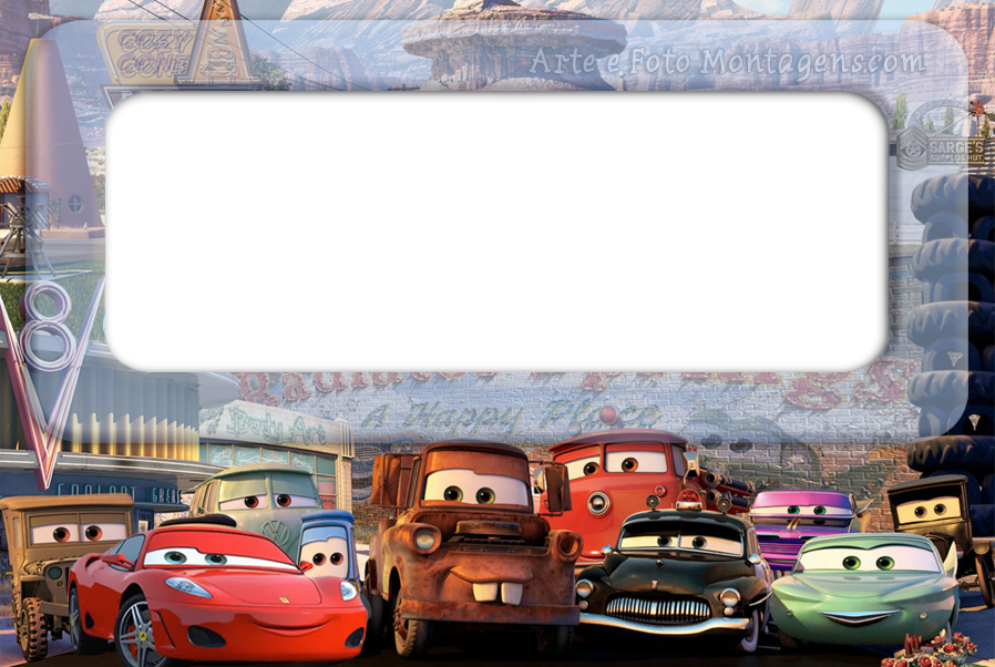 Cars: Free Printable Photo Frames. - Oh My Fiesta! in english