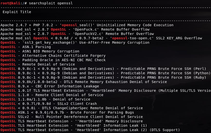 Exploiting OpenSSH 4.7 / OpenSSL 0.9.8 (Metasploitable 2) Exploiting OpenSSH 4.7 / OpenSSL 0.9.8 (Metasploitable 2)