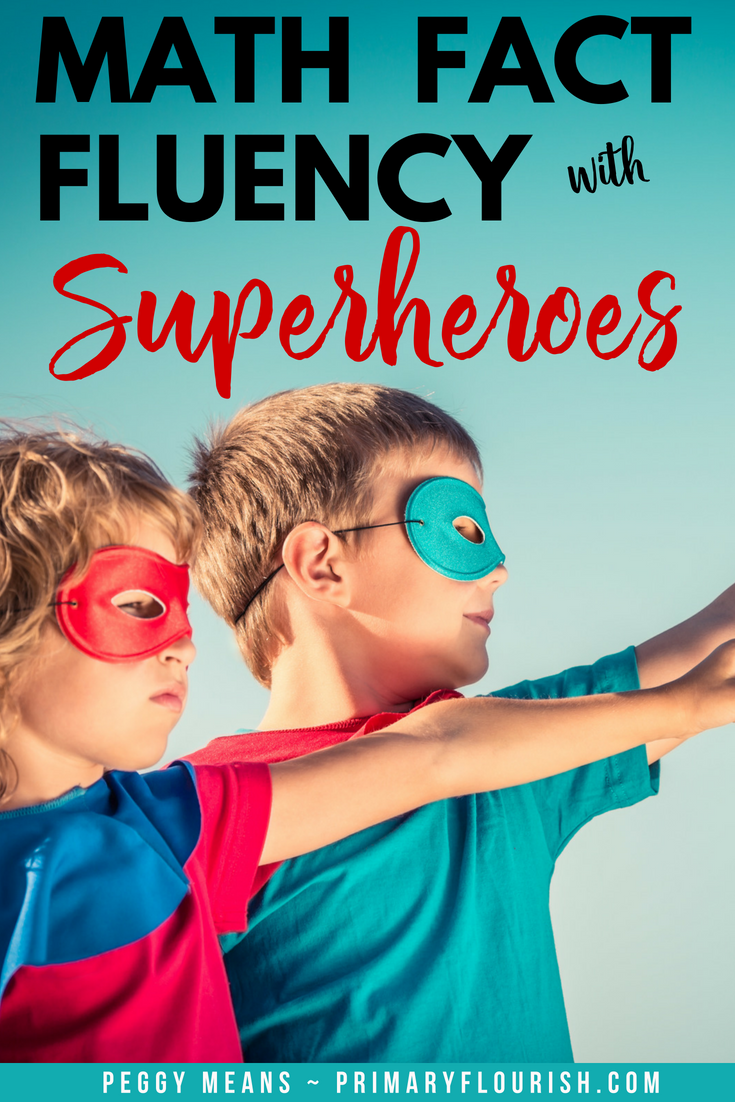 Improve Math Fact Fluency with Super Heroes! - Primary Flourish