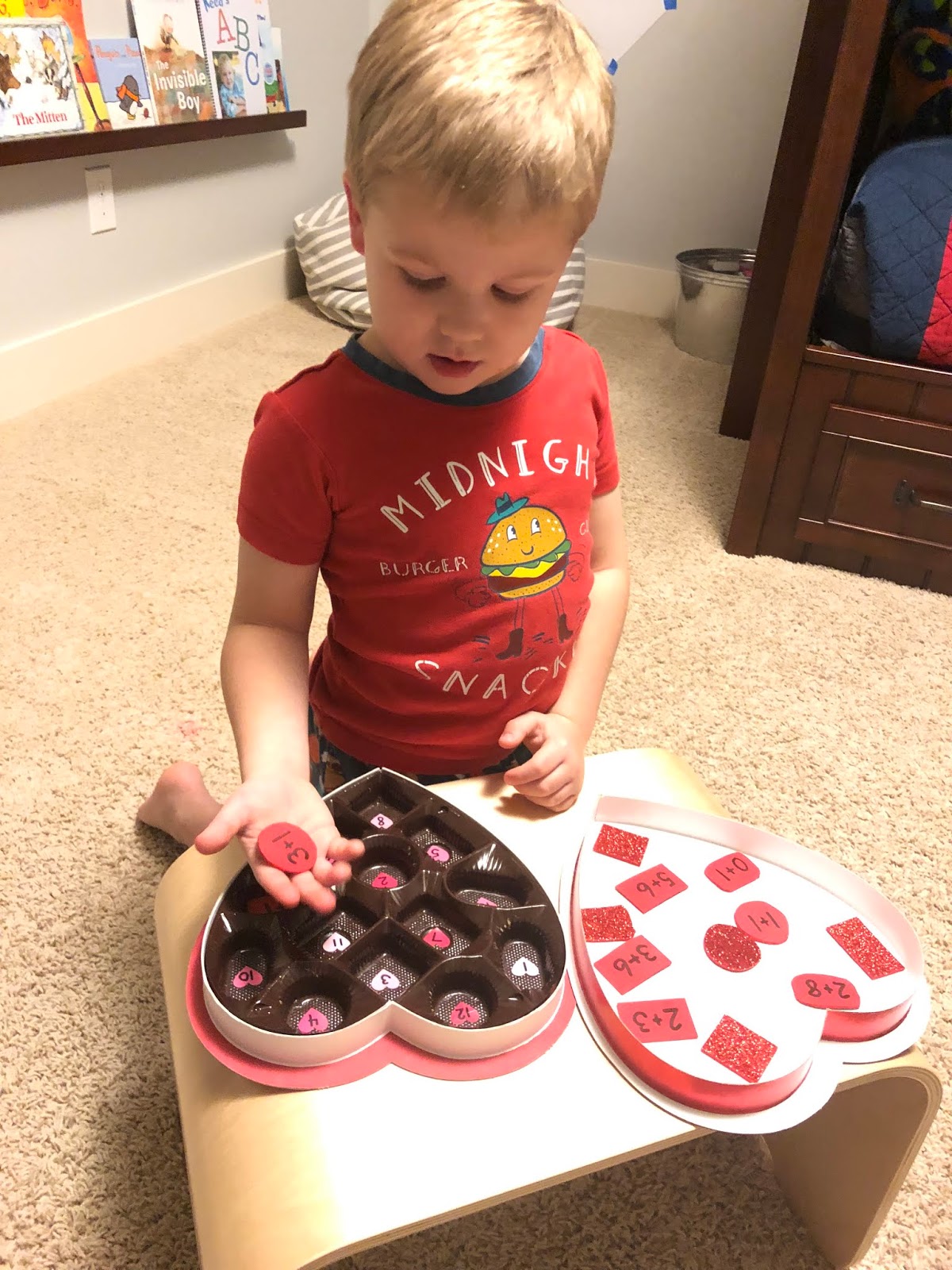 CHOCOLATE MATH: A Valentine Math Activity | TheHappyTeacher