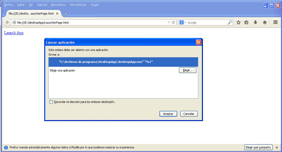 Los trabajos de Sísifo: Java - Web based protocol handler with Inno Setup
