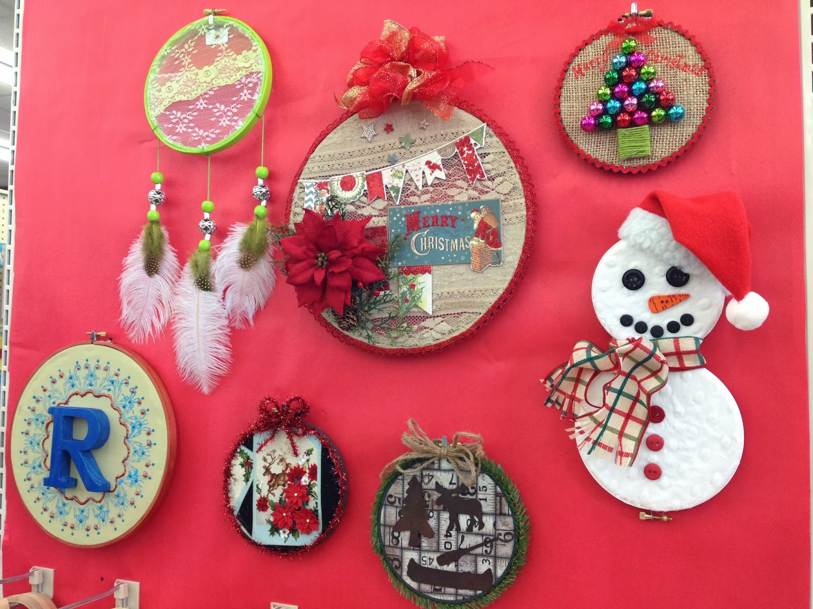 Ben Franklin Crafts and Frame Shop, Monroe, WA: Embroidery Hoop Crafts Ben Franklin Crafts and Frame Shop, Monroe, WA: Embroidery Hoop Crafts