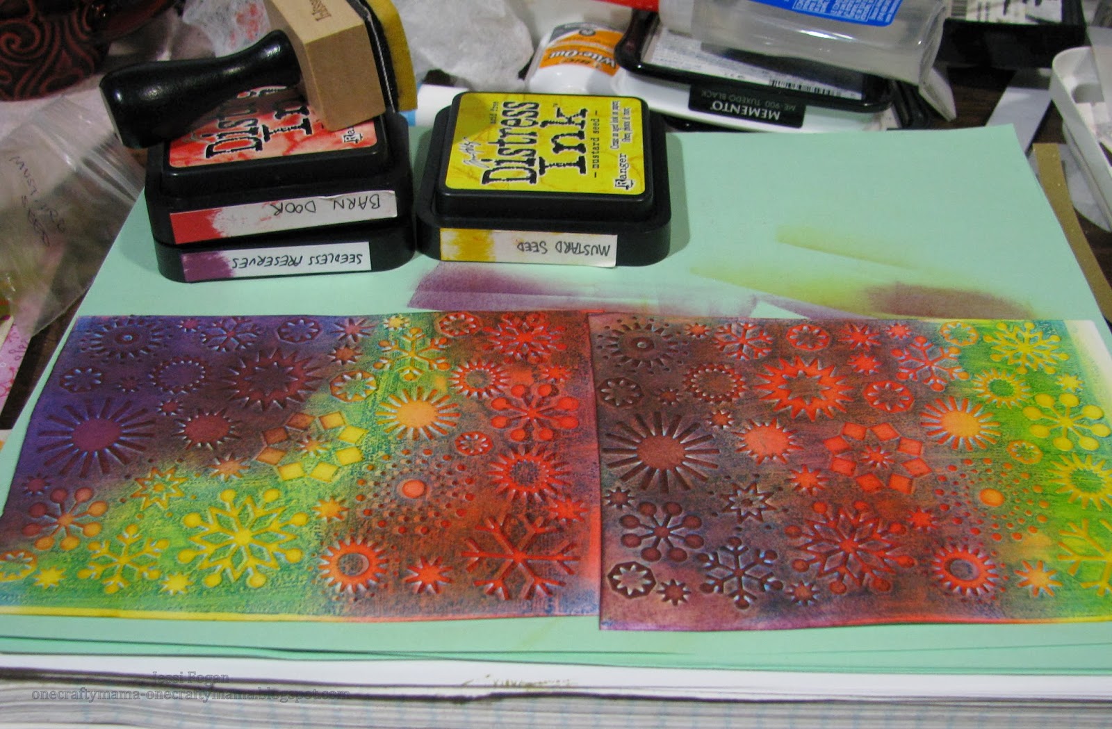 OneCraftyMama: A "Faux Faux Patina" Tutorial!