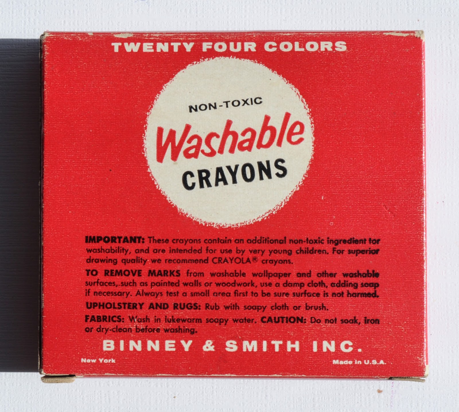 Ultra Clean Washable Crayons: What's Inside the Box | Jenny's Crayon ...