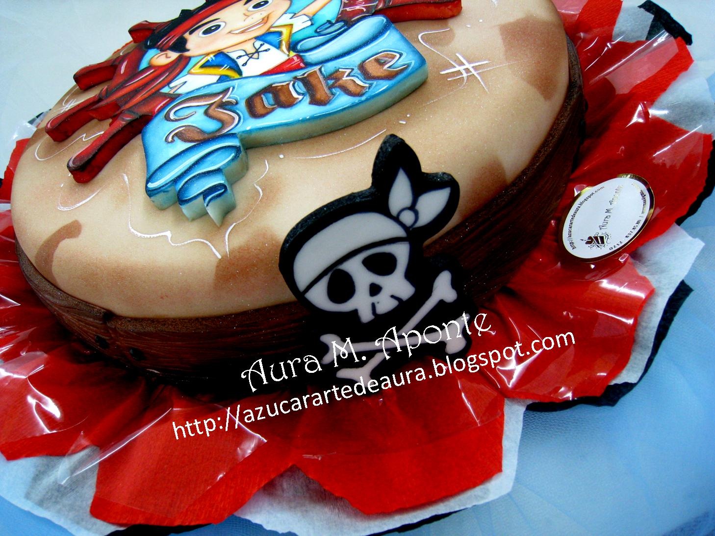 AzucarArte de Aura: Solo Jake, sin los Piratas de nunca jamás