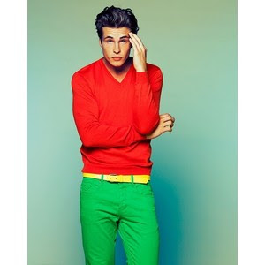 Michelle's Fashion Blog: Men can wear colors too...