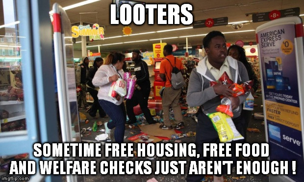 Justice Department study identifies cause of Lootiong |Right Wing Humor ...