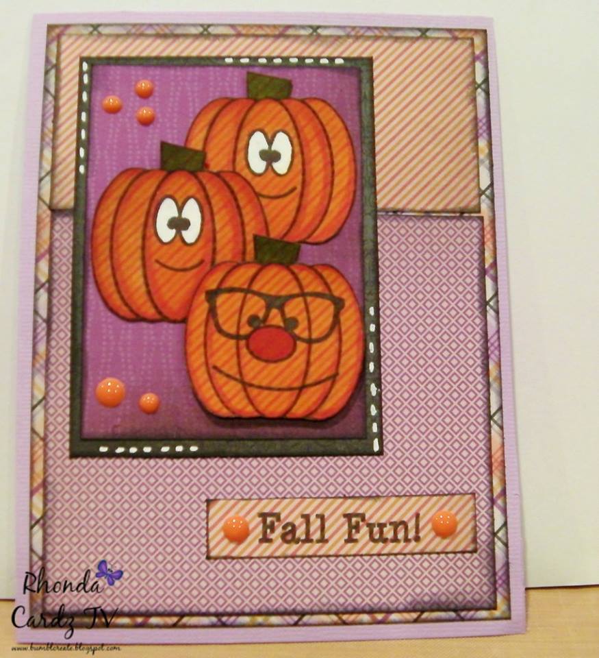 CARDZ TV: CARDZ TV SKETCH DESIGNERS CHALLENGE #2 ~ FALL