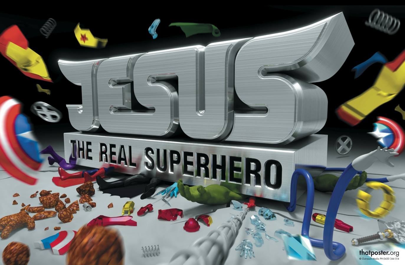 God's Vision: I am a seed: JESUS - MY SUPERHERO