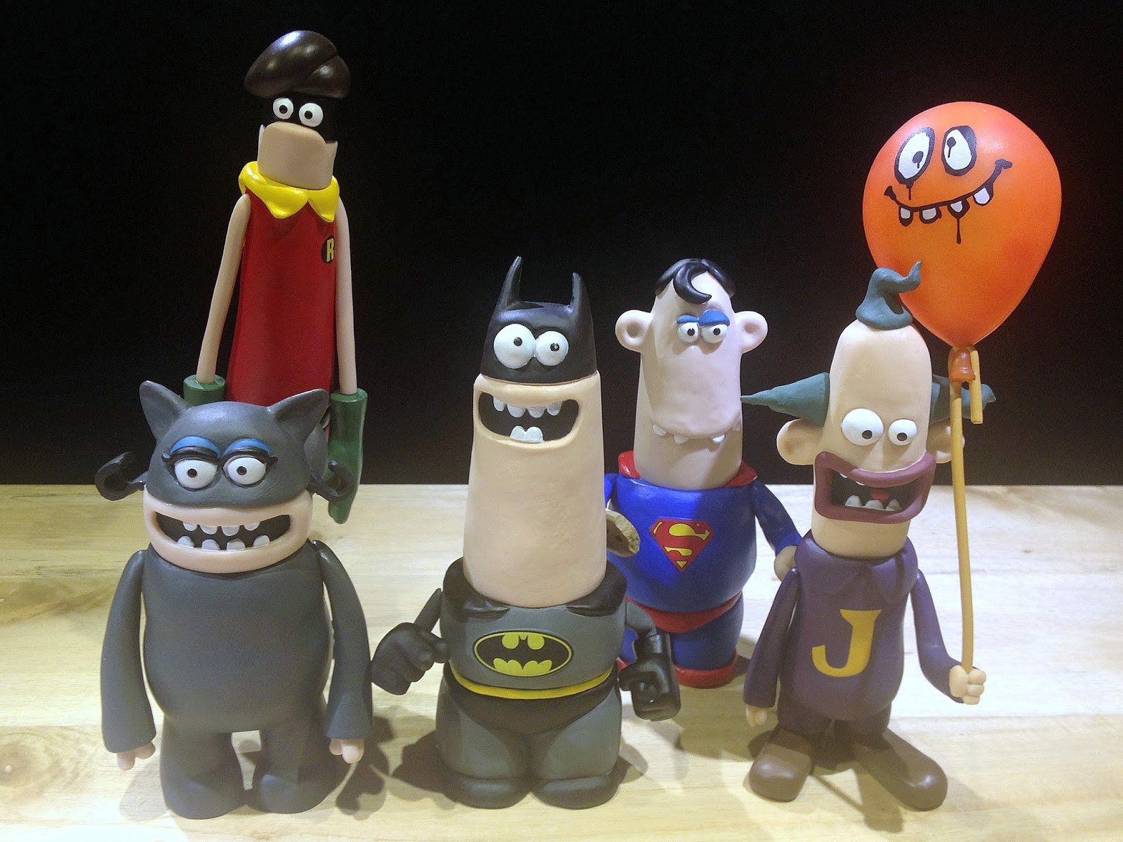 i - first person singular: Aardman DC Nation Action Figure Five Pack Set