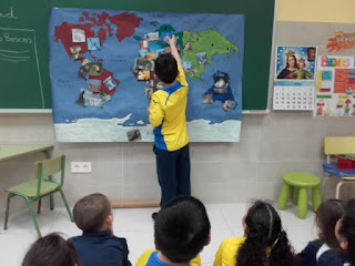 UNA VENTANA ABIERTA A NUESTRO MUNDO: Proyecto: Los continentes por 3ºA