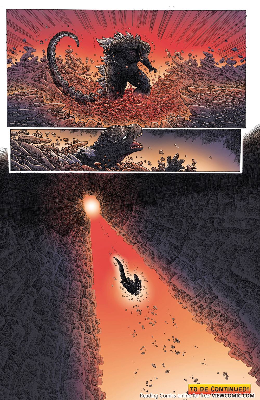 Godzilla In Hell 001(2015) ………………………… | Read All Comics Online For Free