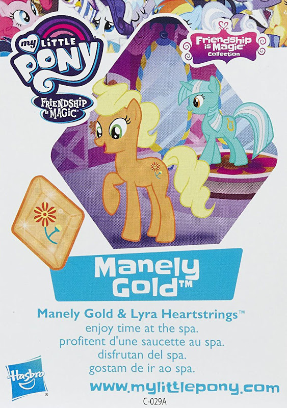 MLP Manely Gold Blind Bag Cards | MLP Merch