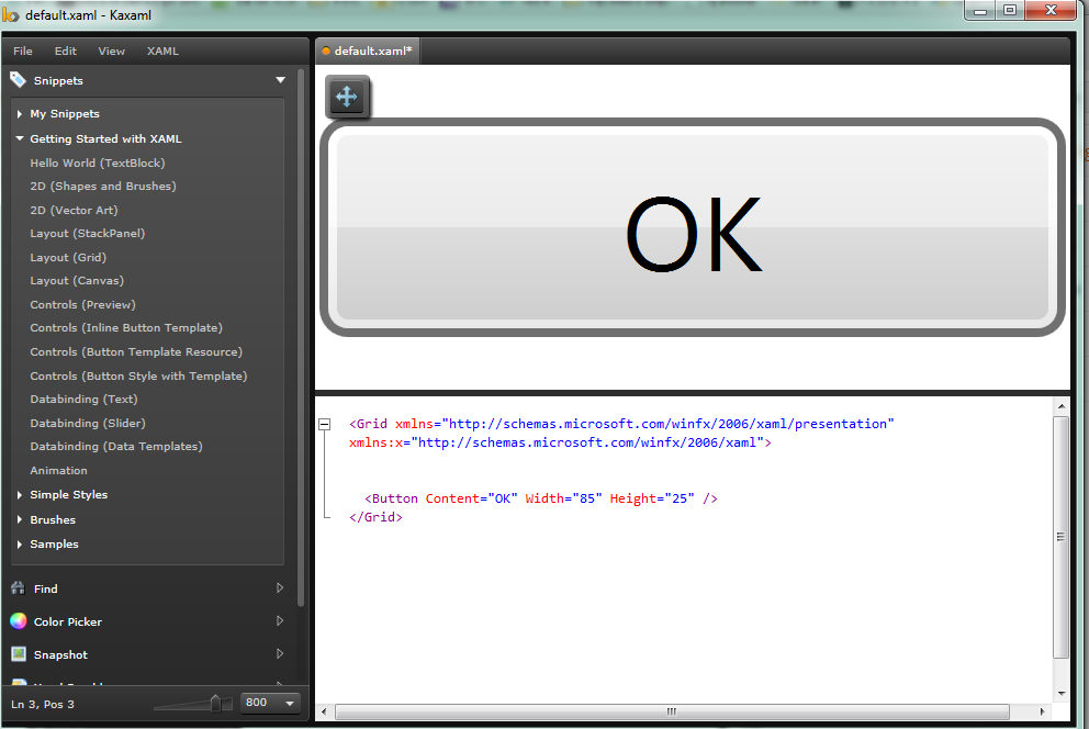 Sebastian's Blog: WPF - Part: 1