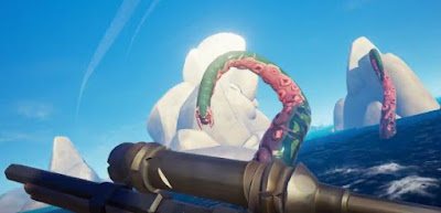 Find and Beat Kraken Octopus in Sea of Thieves