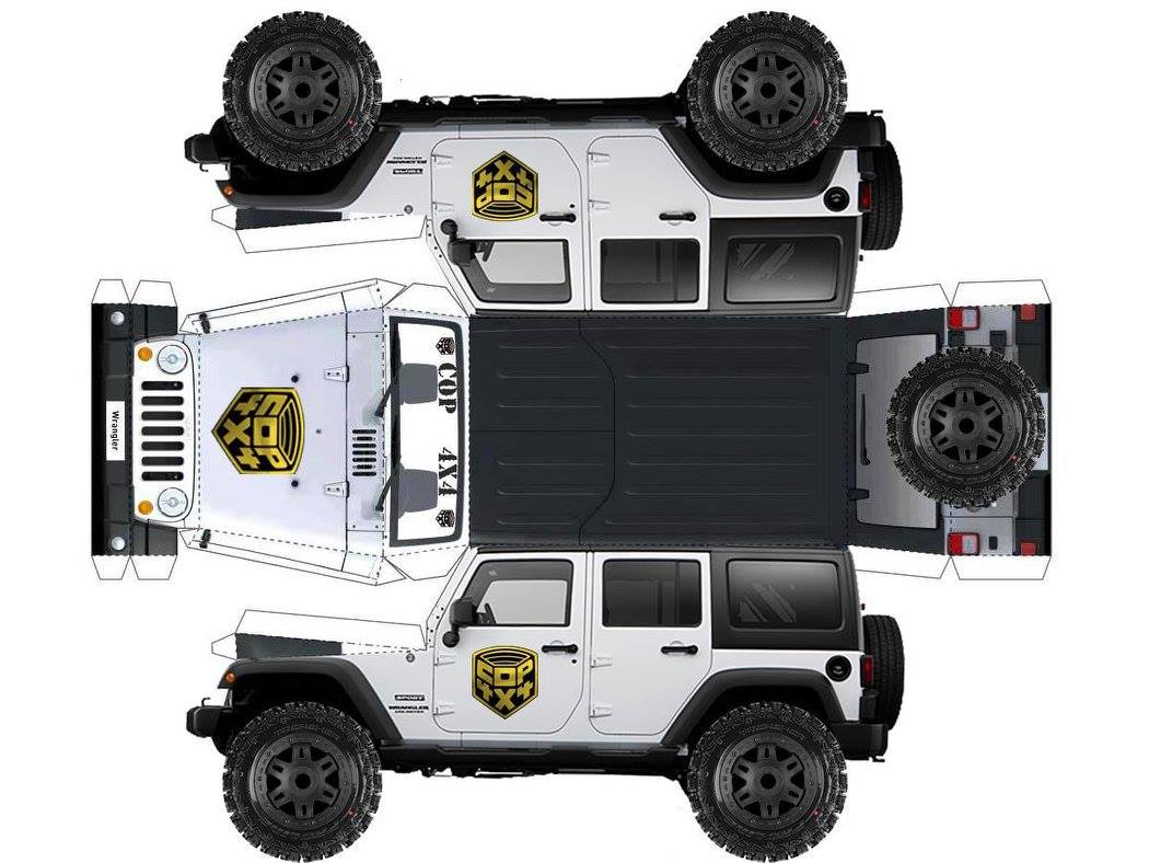 Kumpulan papercraft mobil - Desain Hidupmu