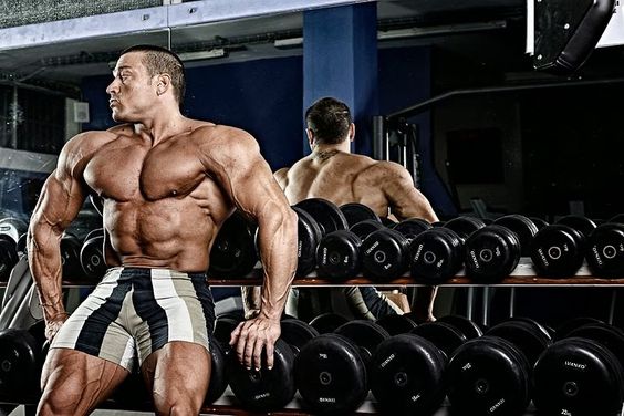 the beauty of male muscle: Michael