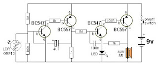 Electronic circuit, componnent data, lesson and etc….: DARK DETECTOR ...