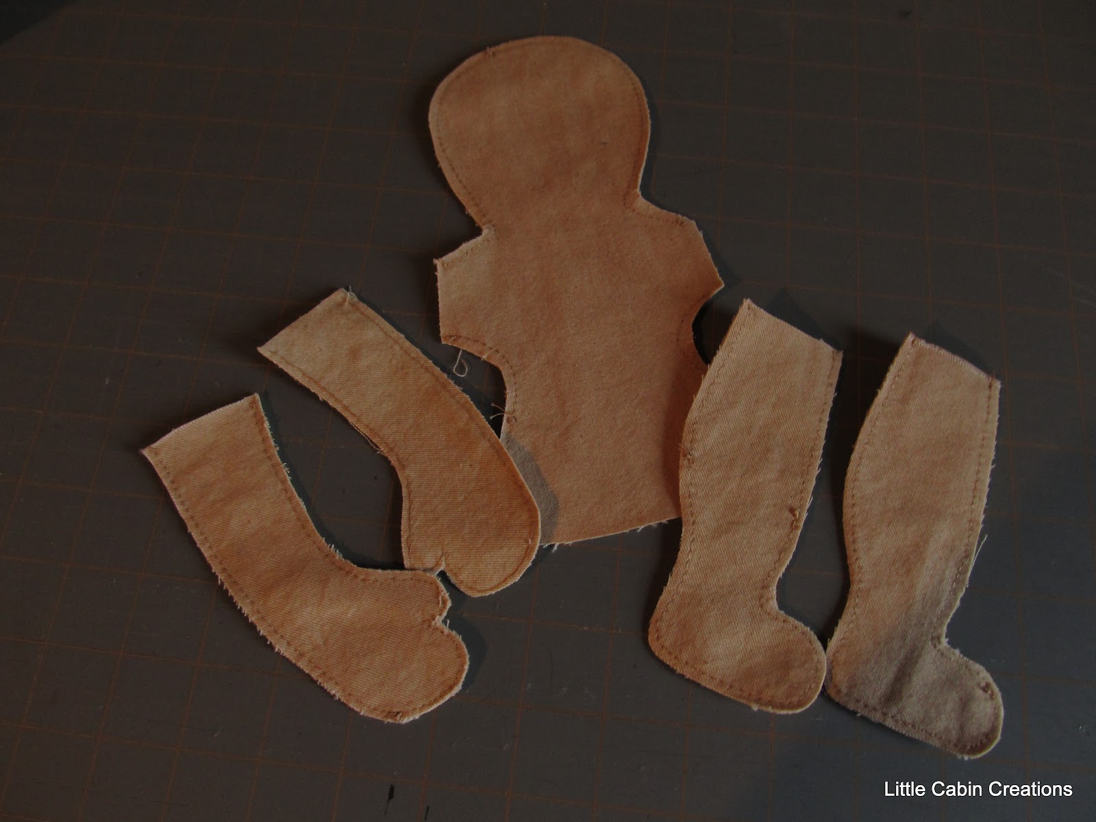 "MAKE DO DOLLS": How To Make A Simple Country Doll Body-Doll Bodies ...