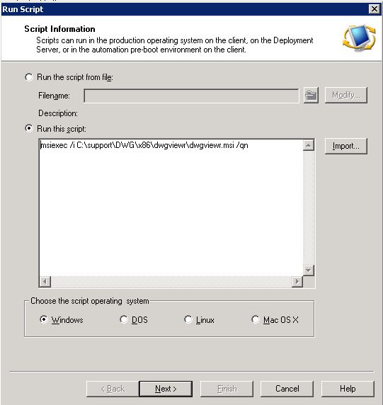 Misadventures in IT: A modular approch to Altiris Deployment Console ...