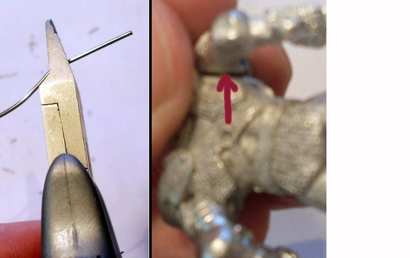 Axes and Arrows: How to pin miniatures