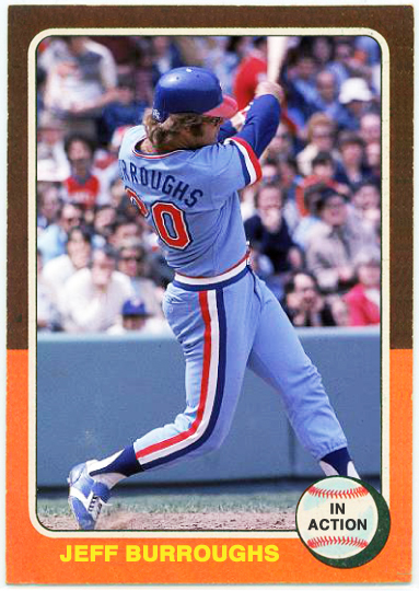 WHEN TOPPS HAD (BASE)BALLS!: 1975 IN-ACTION: JEFF BURROUGHS