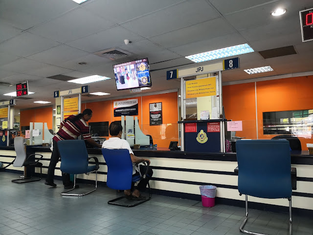 Renew Driving License under 10 minutes at JPJ Kuala Lumpur