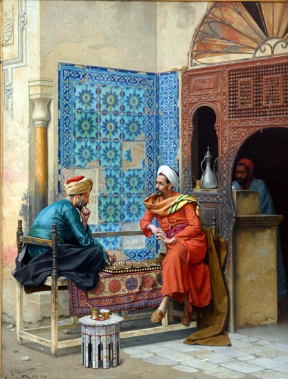 Maher Art Gallery: Rudolf Ernst / Austrian Orientalist artist