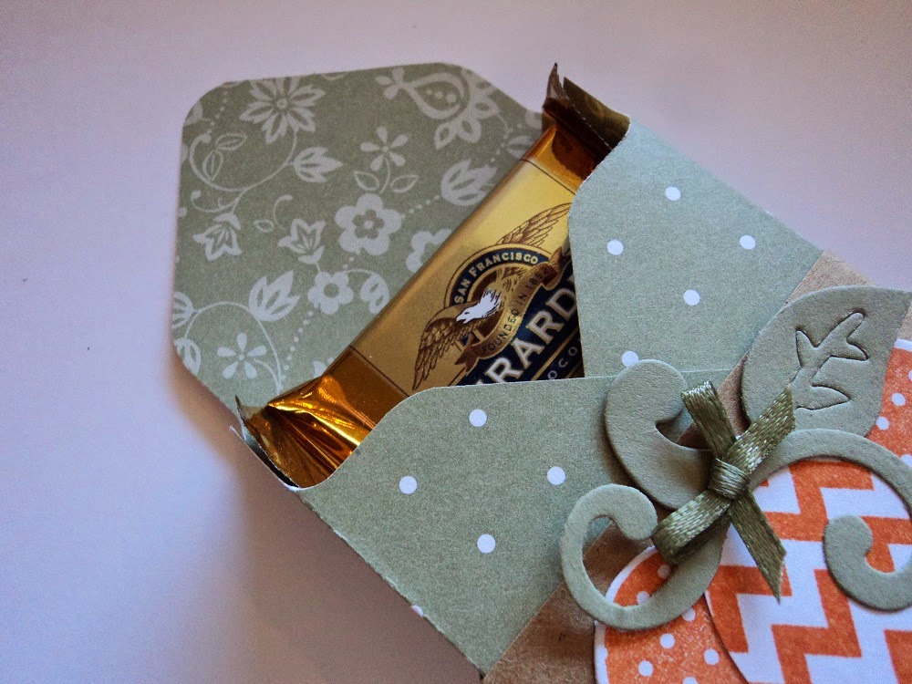 Card Corner by Candee: Envelope Punch Board Treat Holder