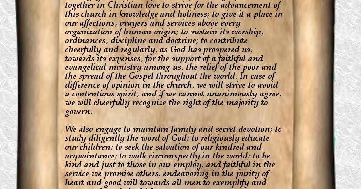 Church Covenant